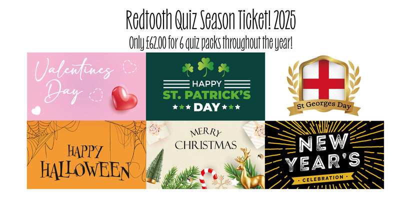 Pub Quizzes. Sorted. – Redtooth Quiz