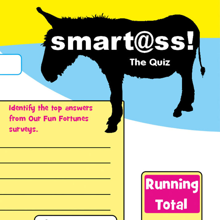 Smart@ss - Answer Sheets – Redtooth Quiz